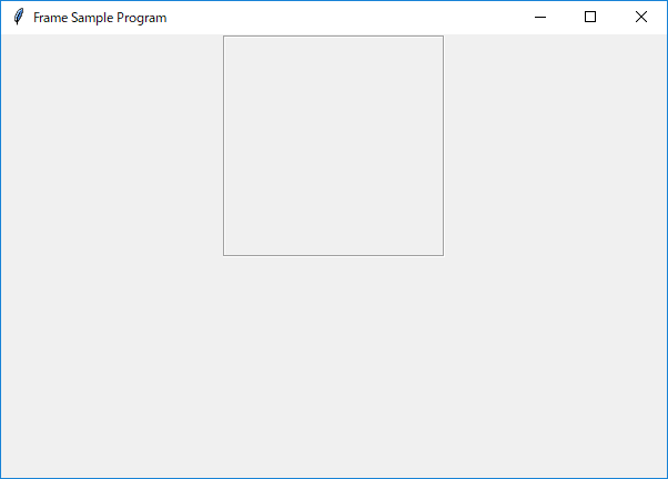 【python Guiサンプル】tkinter Ttkframeにreliefを指定して境界線を表示してみる エンジニアになりたいブログ