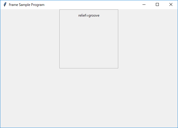 【Python GUIサンプル】Tkinter ttk.Frameにreliefを指定して境界線を表示してみる | エンジニアになりたいブログ