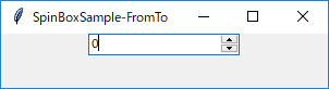 【Python GUI tkinterサンプル】ttk.Spinbox（スピンボックス：スピナー）に下限値上限値を指定する | エンジニアに ...
