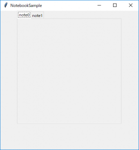 【Python GUI tkinterサンプル】ttk.Notebookを使用してタブを表示する | エンジニアになりたいブログ
