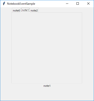 【Python GUI tkinterサンプル】ttk.Notebookのタブ選択時にイベントを実行する | エンジニアになりたいブログ
