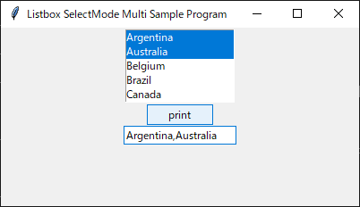 【Python GUIサンプル】TkinterのListbox(リストボックス)内アイテムを複数選択できるようにする Multiple編 ...
